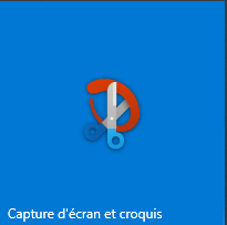L'outil capture et croquis [Les applications natives de Windows 10]